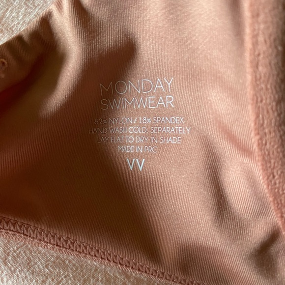 Monday Swimwear | Swim | Monday Swimwear Rose Maui Top | Poshmark